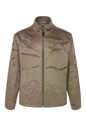 SOLID HOMME Shaggy Jacket - Brown
