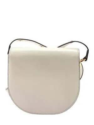 Gucci Gucci Horsebit 1955 Leather Mini Shoulder Bag Neutrals