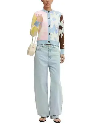 NEVER FULLY DRESSED Soleil Hollie Cardigan - Blue