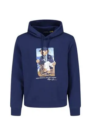 Polo Ralph Lauren Printed Hoodie - Blue