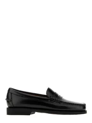 SEBAGO Dan Po Leather Loafers - Black