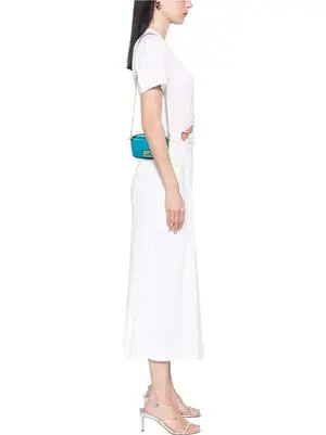 FENDI Fendi Mini Zucca Baguette Satchel