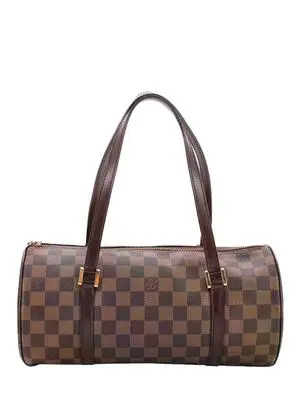 LOUIS VUITTON Papillon Satchel Damier 30 - Brown