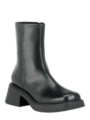 VAGABOND SHOEMAKERS Dorah Leather Ankle Boots - Black