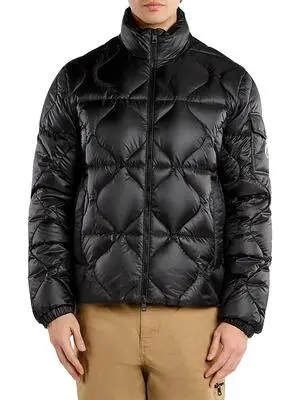 Moncler Asurel Quilted Down Puffer Jacket - Black