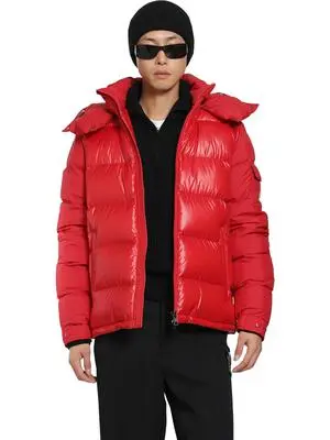 Moncler Moncler Maya Short Down Jacket Red