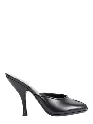 JUDE Date Mules - Black