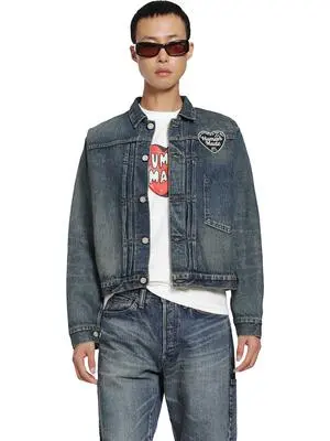 HUMAN MADE Future Denim Work Jacket - Blue