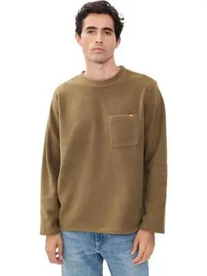 RHYTHM Awake Polar Fleece Long Sleeve - Camel