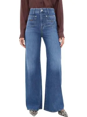 Veronica Beard Grant Western Stitch Jeans - Wanderer