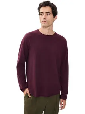 Guest In Residence Oversized Cashmere Crewneck - Fig