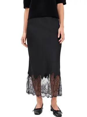 MADISON THE LABEL Luella Maxi Skirt - Black