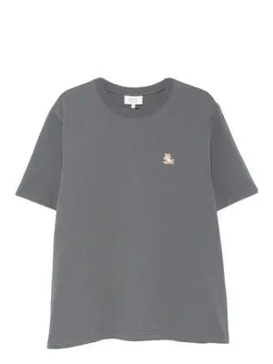 Maison Kitsuné Short-sleeved T-shirt - Stone Grey