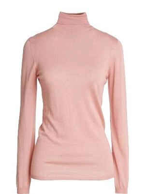Fabiana Filippi Cashmere Silk Turtleneck Sweater - Pink
