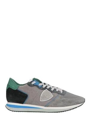 Philippe Model Low-top Suede Sneakers - Grey