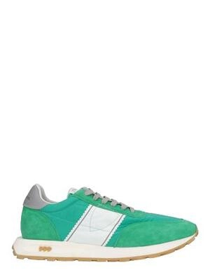 Philippe Model Leather And Textile Fiber Low-top Sneakers - Green