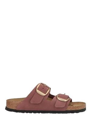 BIRKENSTOCK Arizona Sandals In Leather - Pink