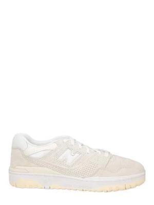 NEW BALANCE Leather And Textile Low-top Sneakers - White