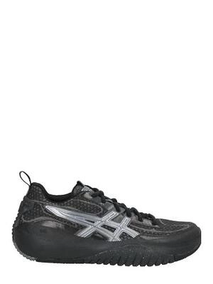 Asics Low-top Sneakers With Metallic Trim - Grey