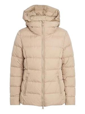 Herno Puffer Polyamide Down Jacket - Beige