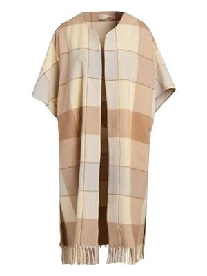 DRUMOHR Virgin Wool And Cashmere Cape - Beige