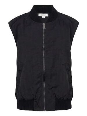 Crossley Wool And Polyamide Vest - Black