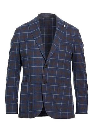 LUIGI BIANCHI MANTOVA Blazer Size Cotton - Blue