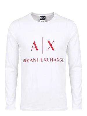 EA7 T-shirt Size Cotton - White