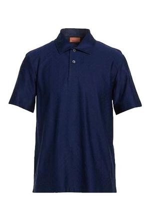 Missoni Polo Shirt Size Cotton - Navy