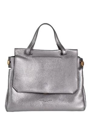 GIANNI CHIARINI Leather Shoulder Bag - Silver
