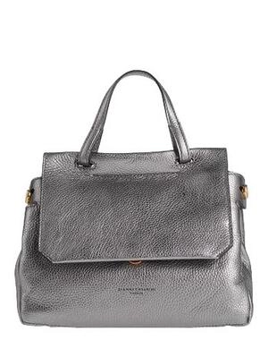 GIANNI CHIARINI Leather Handbag - Silver