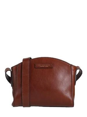 THE BRIDGE Leather Crossbody Bag By - Tan