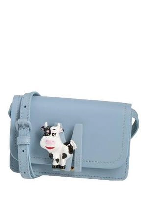 Moschino Calfskin Crossbody Bag - Blue