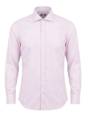 BARBA NAPOLI Shirt Burgundy Size Cotton - Red