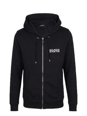 Balmain Sweatshirt Size Cotton - Black