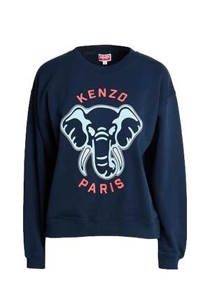 Kenzo Crewneck Long Sleeve Sweatshirt - Navy
