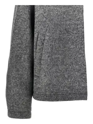HERNO Herno Hooded Zip-Up Jacket With Felted Texture