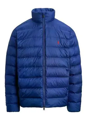 POLO RALPH LAUREN Polo Ralph Lauren Quilted Logo-Embroidered High Neck Jacket