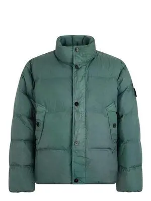 Stone Island Stone Island 4100109 Crinkle Reps NY Down Jacket Green
