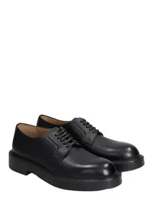 Emporio Armani Derby Shoes With Chunky Sole - Black