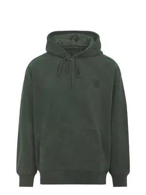 Carhartt Work In Progress Vista Logo-patch Hoodie - Green