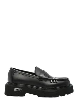 CULT Stud-embellished Chunky Loafers - Black