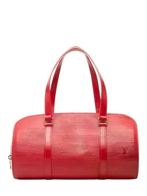 LOUIS VUITTON Epi Soufflot Handbag - Red