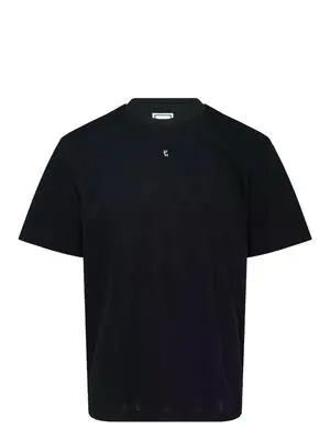 WOOYOUNGMI Logo-plaque T-shirt - Black