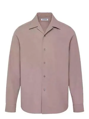 JIL SANDER Spread-collar Long-sleeve Shirt - Neutrals