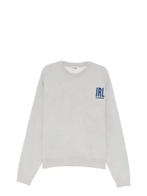 JIL SANDER Logo Print Sweatshirt - Grey