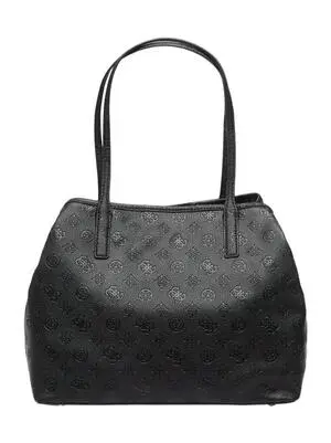 Guess Logo-embossed Tote Bag - Black
