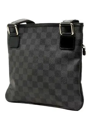 LOUIS VUITTON Damier Graphite Thomas Crossbody Bag - Black