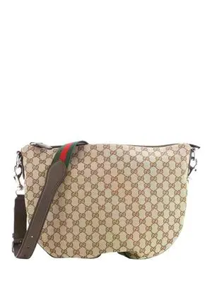 GUCCI Gucci GG Canvas Medium Messenger Bag