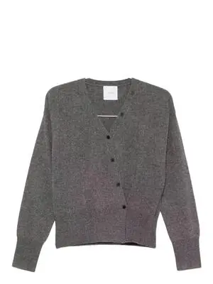 IVORY PARIS Hora Button-up Cardigan - Grey